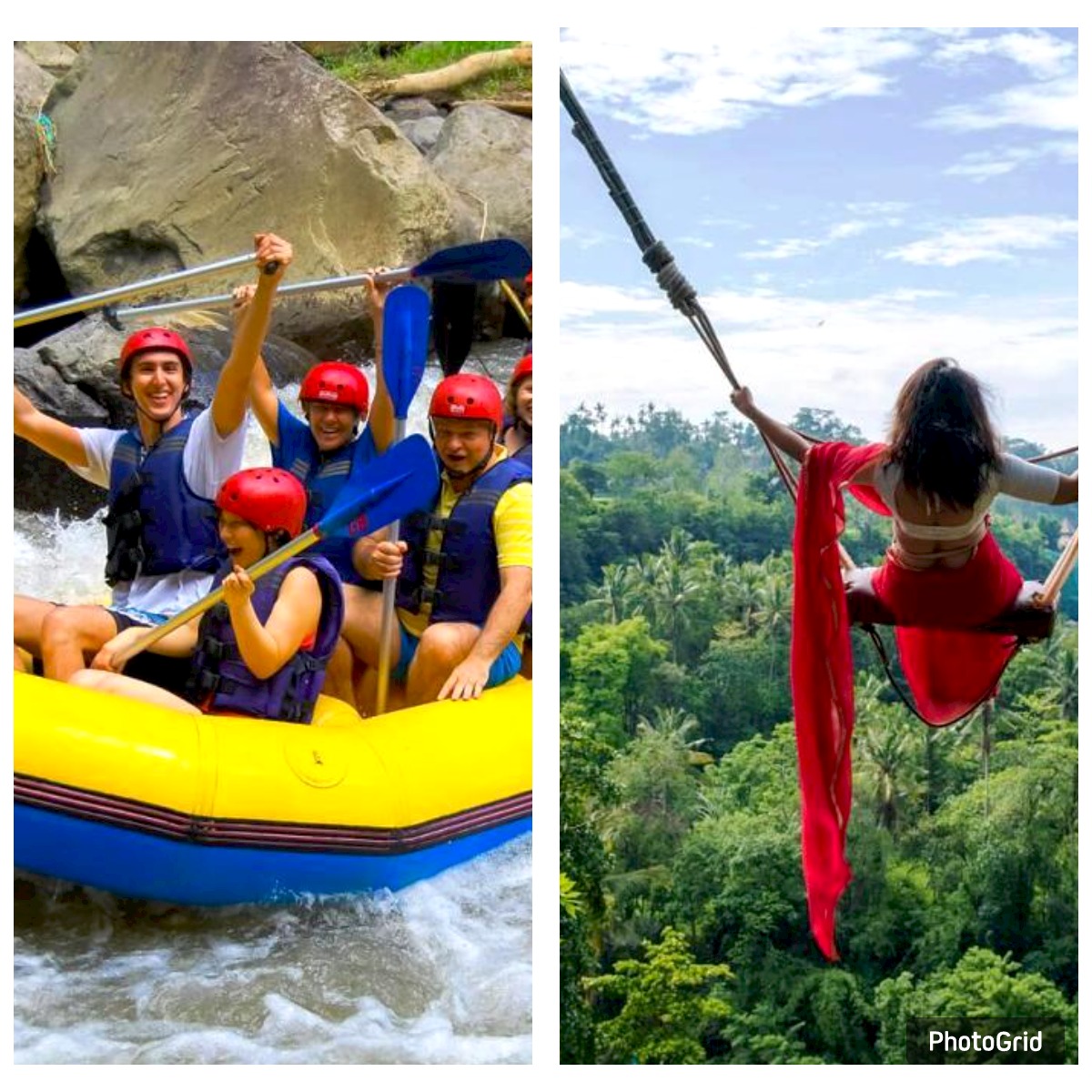 Bali Rafting and Swing Packages - Bali Tours Packages